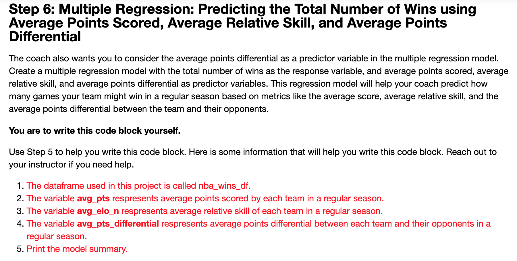 Solved Step 3 Simple Linear Regression Predicting The 