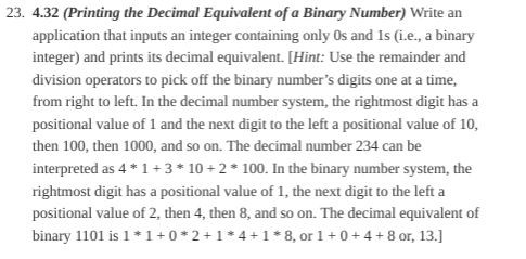 Solved Complete Exercises 4.32 . Modify the program to | Chegg.com