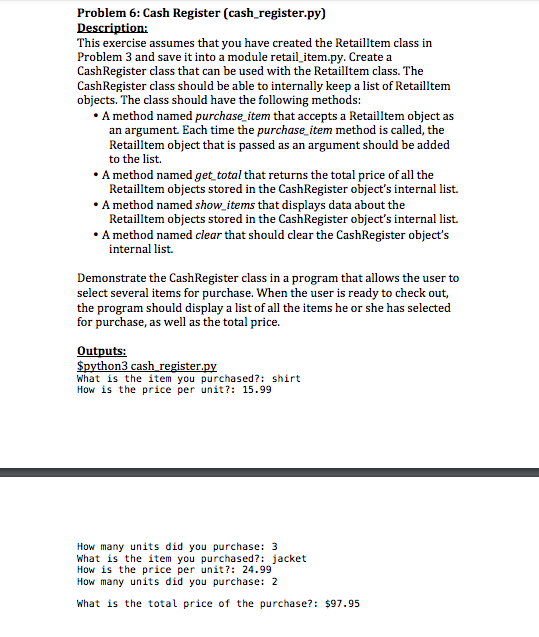 Problem 5: Employee Management System | Chegg.com