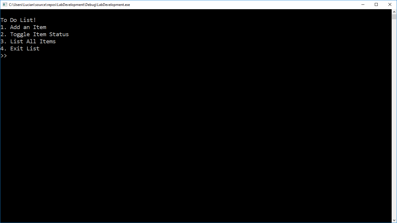 Solved Your ProgramFor your lab, you will create a program | Chegg.com