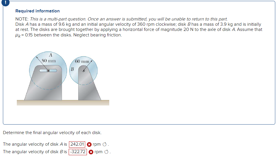 Solved !Required informationNOTE: This is a multi-part | Chegg.com