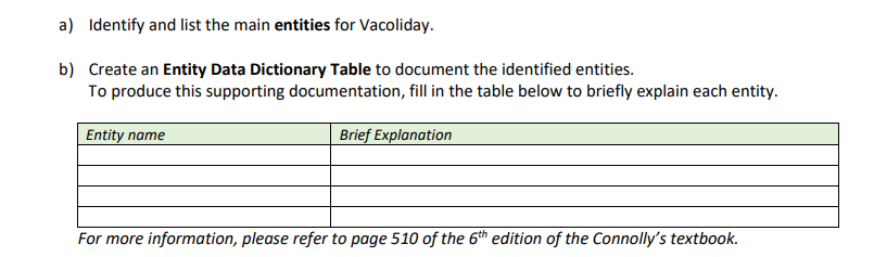 Solved Produce a complete high-quality CONCEPTUAL EERD for | Chegg.com