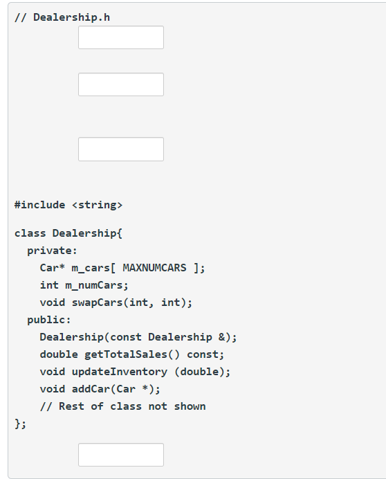 Solved Write in the necessary guards, preprocessor | Chegg.com