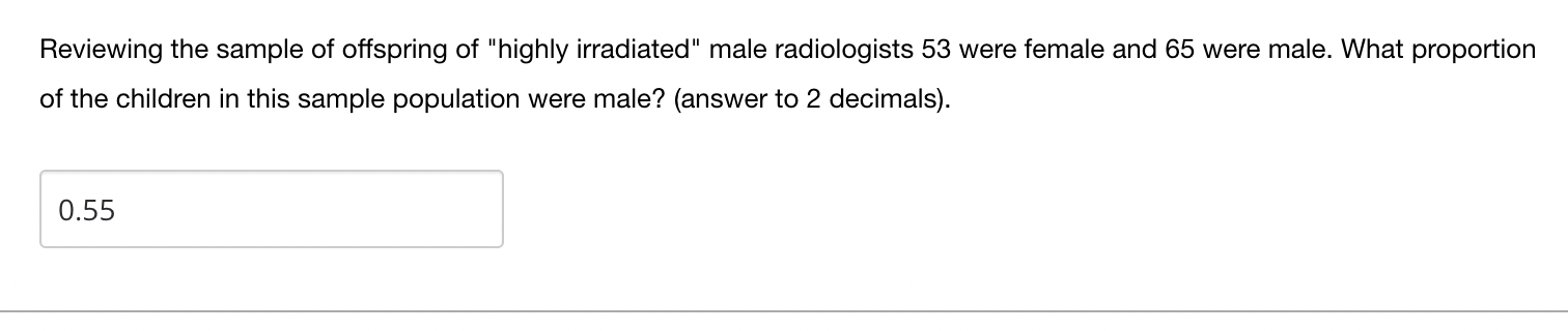 Solved What is the formula for the standard error of an | Chegg.com