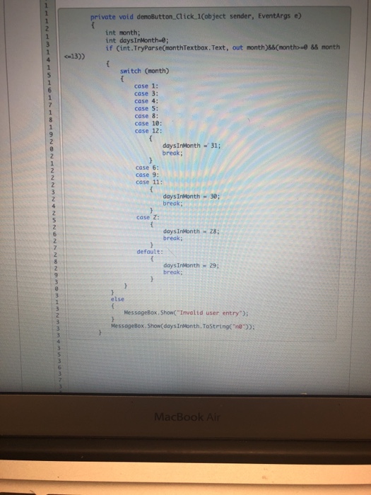 The snitch statement is a multiple-alternative | Chegg.com