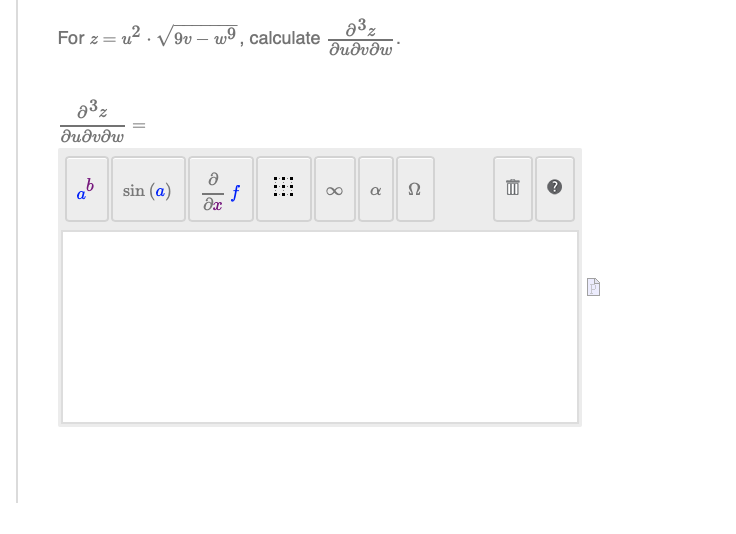 Solved For z = 22.790 – 29, calculate 83, δυθυθυ 83, มินิขิพ | Chegg.com