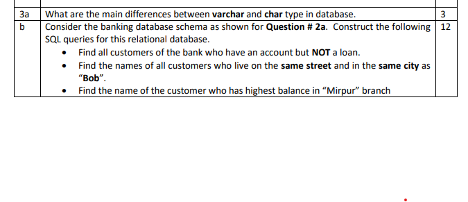 Solved Please solve Question Number 3(a) & 3(b) . My humble | Chegg.com