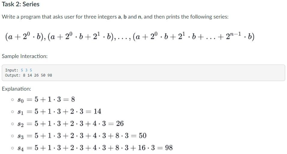 Solved Task 1: Sentinel controlled loop Write a program that | Chegg.com