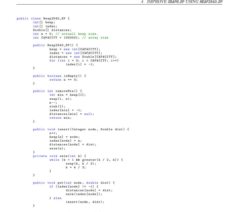 We provide the following starter code. You need to | Chegg.com
