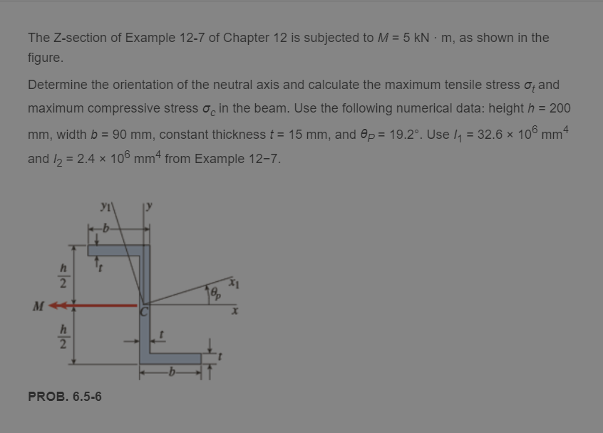 Solved The Z-section of Example 12-7 of Chapter 12 is | Chegg.com