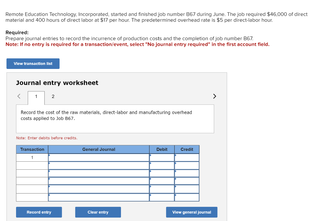 Solved Remote Education Technology, Incorporated, started | Chegg.com