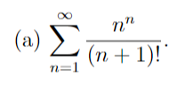 Solved Determine whether the following positive-term series | Chegg.com