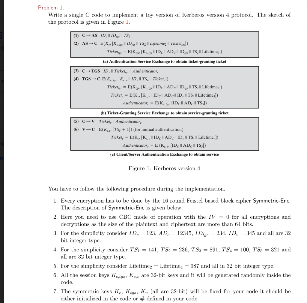 oblem 1. Write a single C code to implement a toy | Chegg.com
