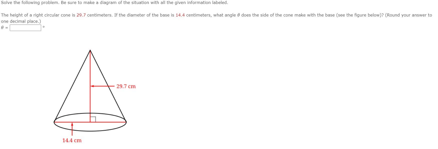 Solved Solve the following problem. Be sure to make a | Chegg.com