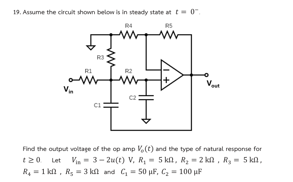 Solved Assume the circuit shown below is in ﻿steady state | Chegg.com