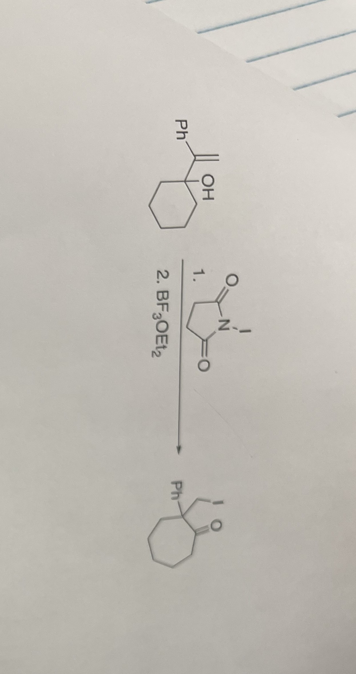 Solved 1. 2. BF3OEt2 | Chegg.com