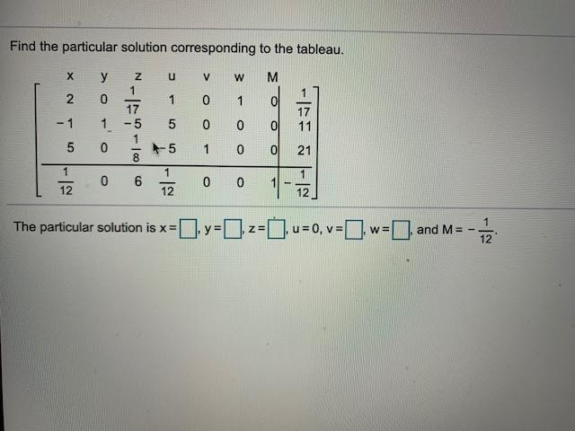 Solved Find the particular solution corresponding to the | Chegg.com