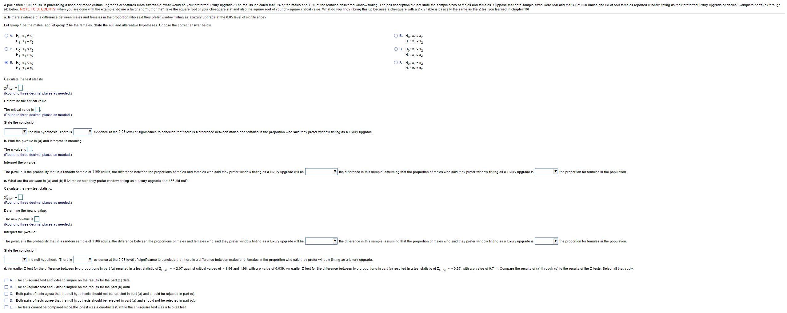 Solved A poll asked 1100 adults "If purchasing a used car | Chegg.com