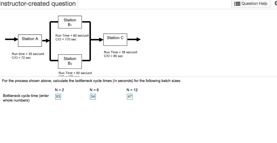 Solved Instructor-created question Question Help Station В1 | Chegg.com