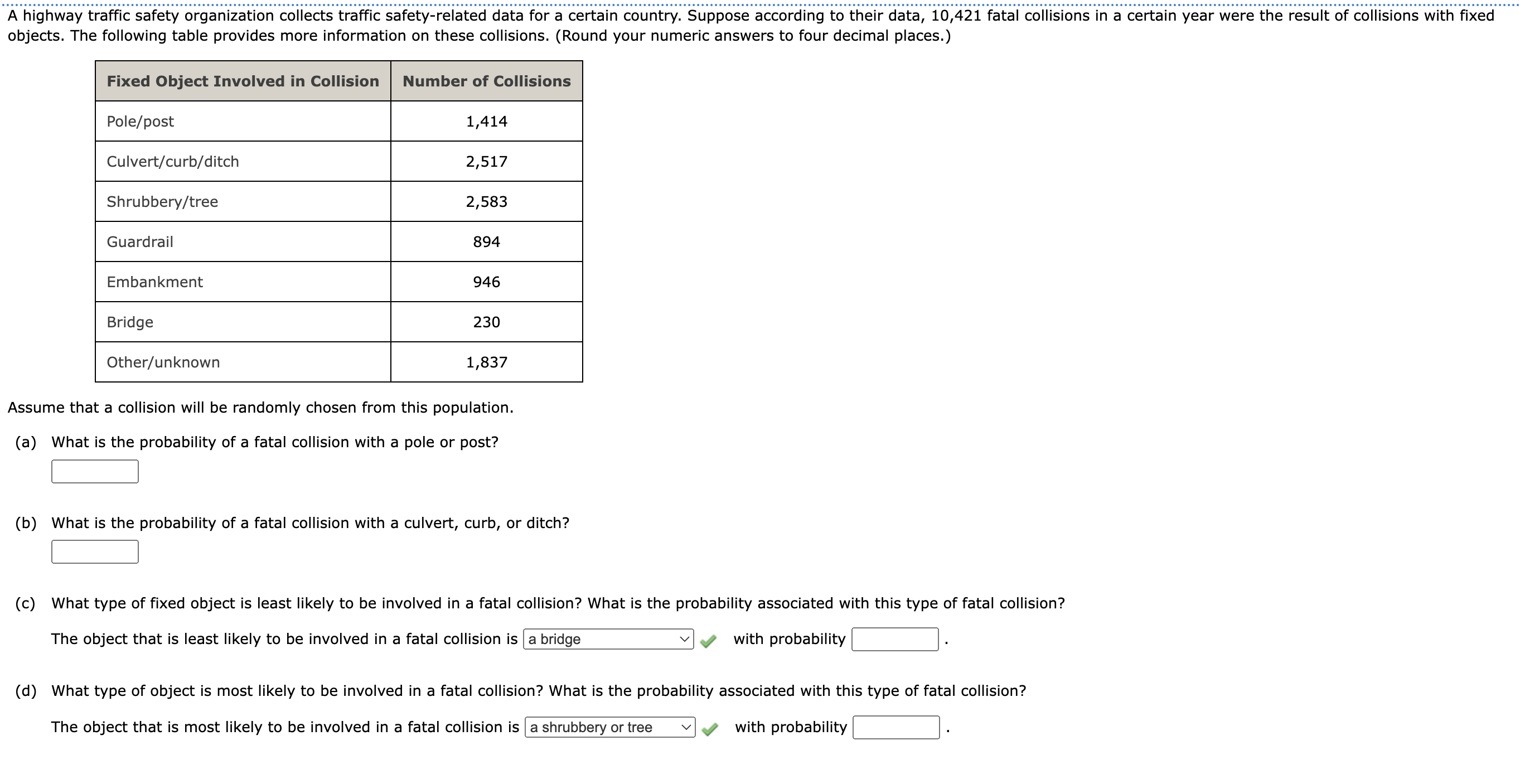 Solved objects. The following table provides more | Chegg.com