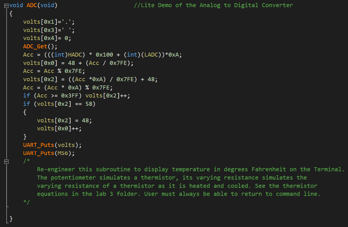 Solved Part 2) 10-Bit Analog to Digital Converter (see C | Chegg.com