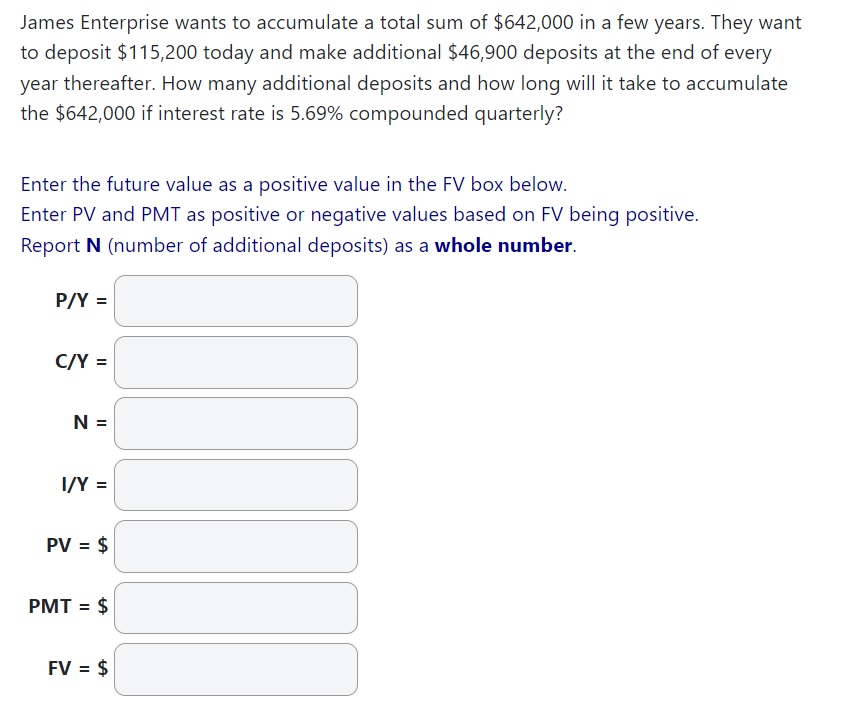 Solved Please Help Me. Can You Show me the Formula because | Chegg.com
