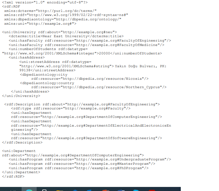 Write down the corresponding version in Turtle syntax | Chegg.com