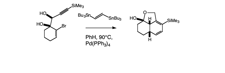 Solved SiMe3 BuzSn HO SnBug HONH SiMe3 HOBI PhH, 90°C, | Chegg.com
