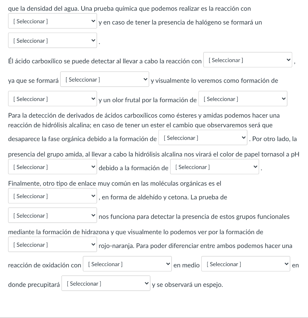 Pregunta 1 100 pts Las reacciones de identificación | Chegg.com