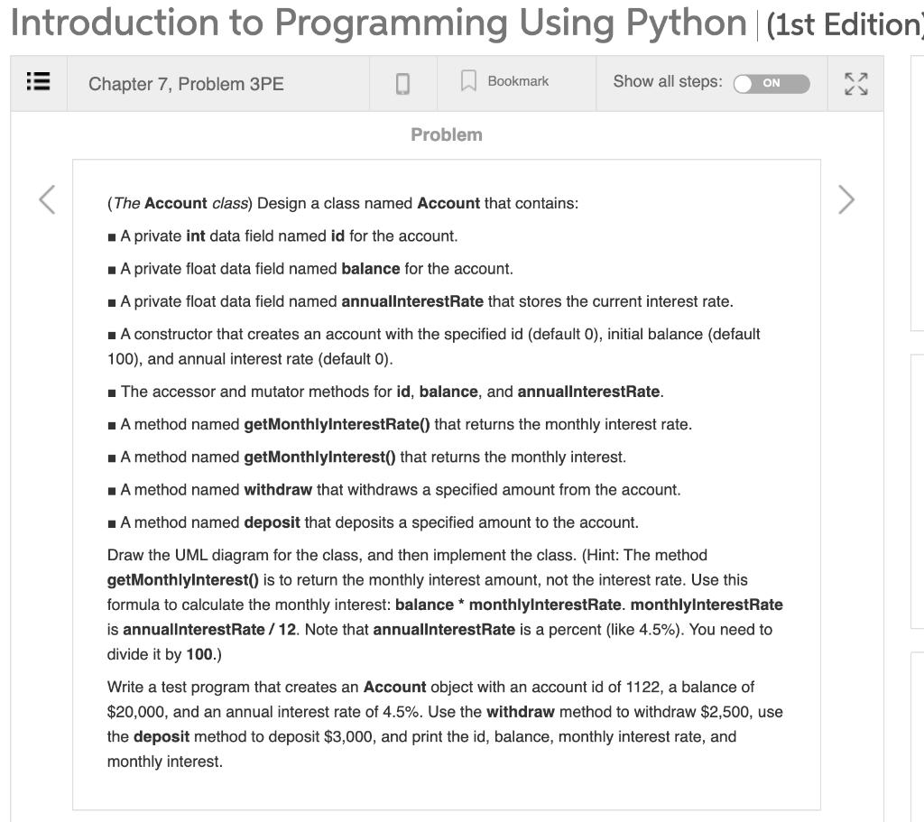 Solved Introduction To Programming Using Python1st Edition