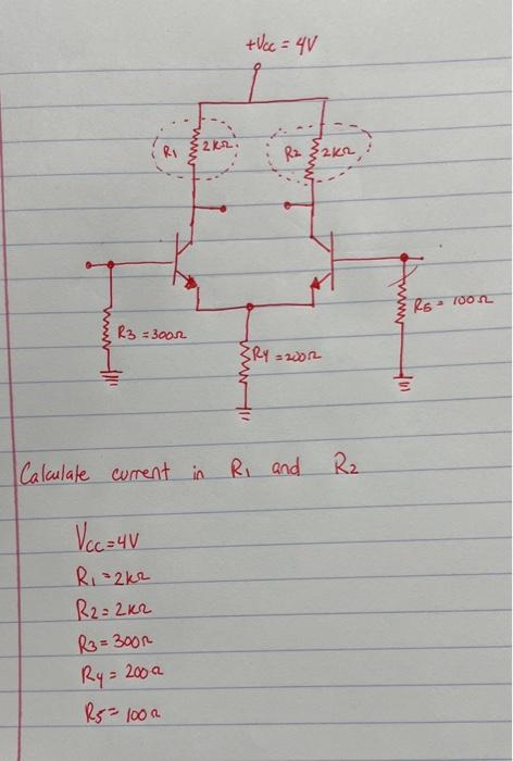 Solved I just need to know how to calculate the current | Chegg.com