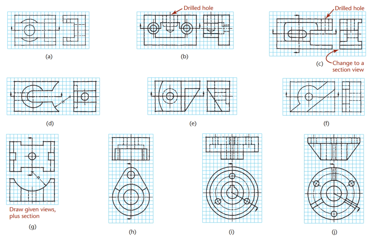 Solved Drilled hole Drilled hole (a) (b) (c) Change to a | Chegg.com