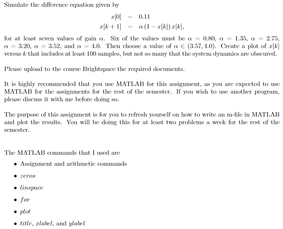 Solved Please show your matlab code or simulator | Chegg.com