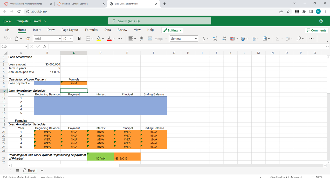 Solved COMPLETE EXCEL SHEET AND ANSWER QUESTION Your | Chegg.com
