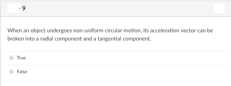 Solved en an object undergoes non-uniform circular motion, | Chegg.com