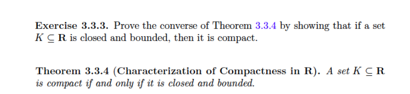 Solved Exercise 3.3.3. Prove the converse of Theorem 3.3.4 | Chegg.com