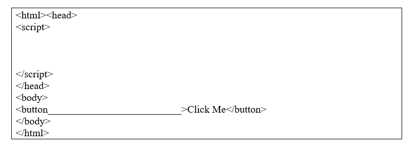 Solved Write the required JavaScript code so that when a | Chegg.com