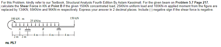 Solved For this Problem, kindly refer to our Textbook, | Chegg.com