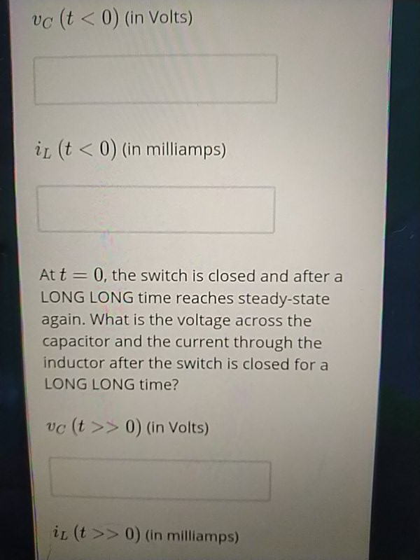 In this problem we investigate the time response of | Chegg.com