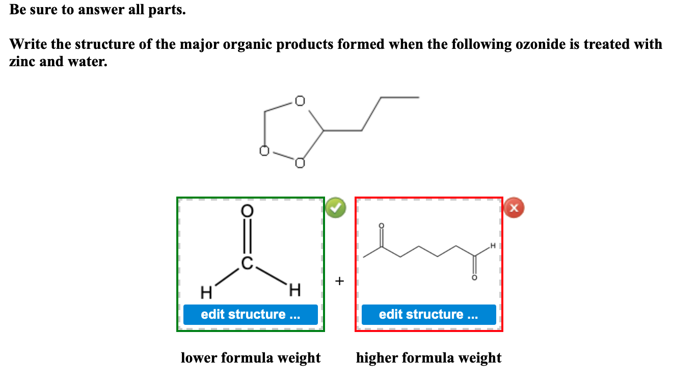 Solved Be sure to answer all parts. Write the structure of | Chegg.com