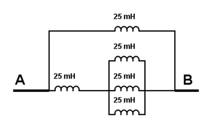 Solved Find the equivalent inductance between terminals A | Chegg.com Solved Find the equivalent inductance between terminals A | Chegg.com