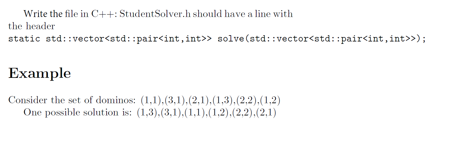 Solved Introduction A domino is a game piece that has 2 | Chegg.com