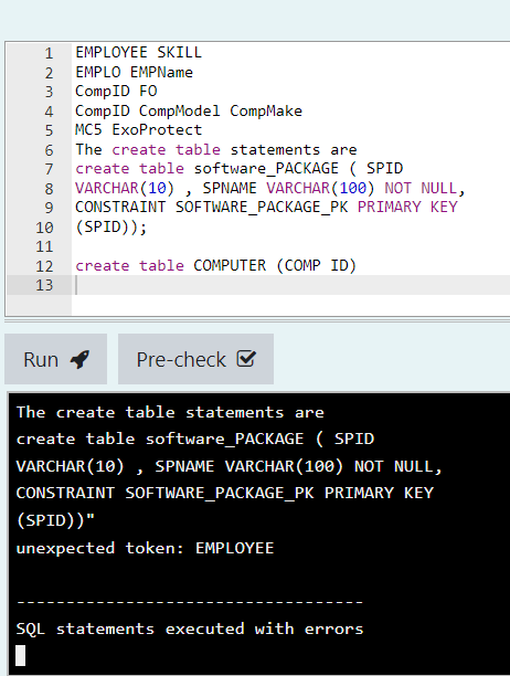 Solved Database ??I posted the question a third time please | Chegg.com