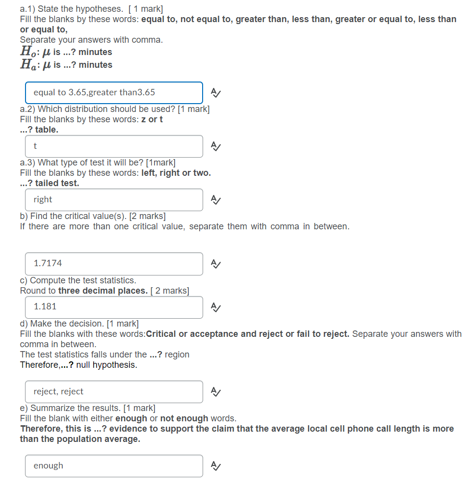 Solved 11 The Average Local Cell Phone Call Length Was Chegg