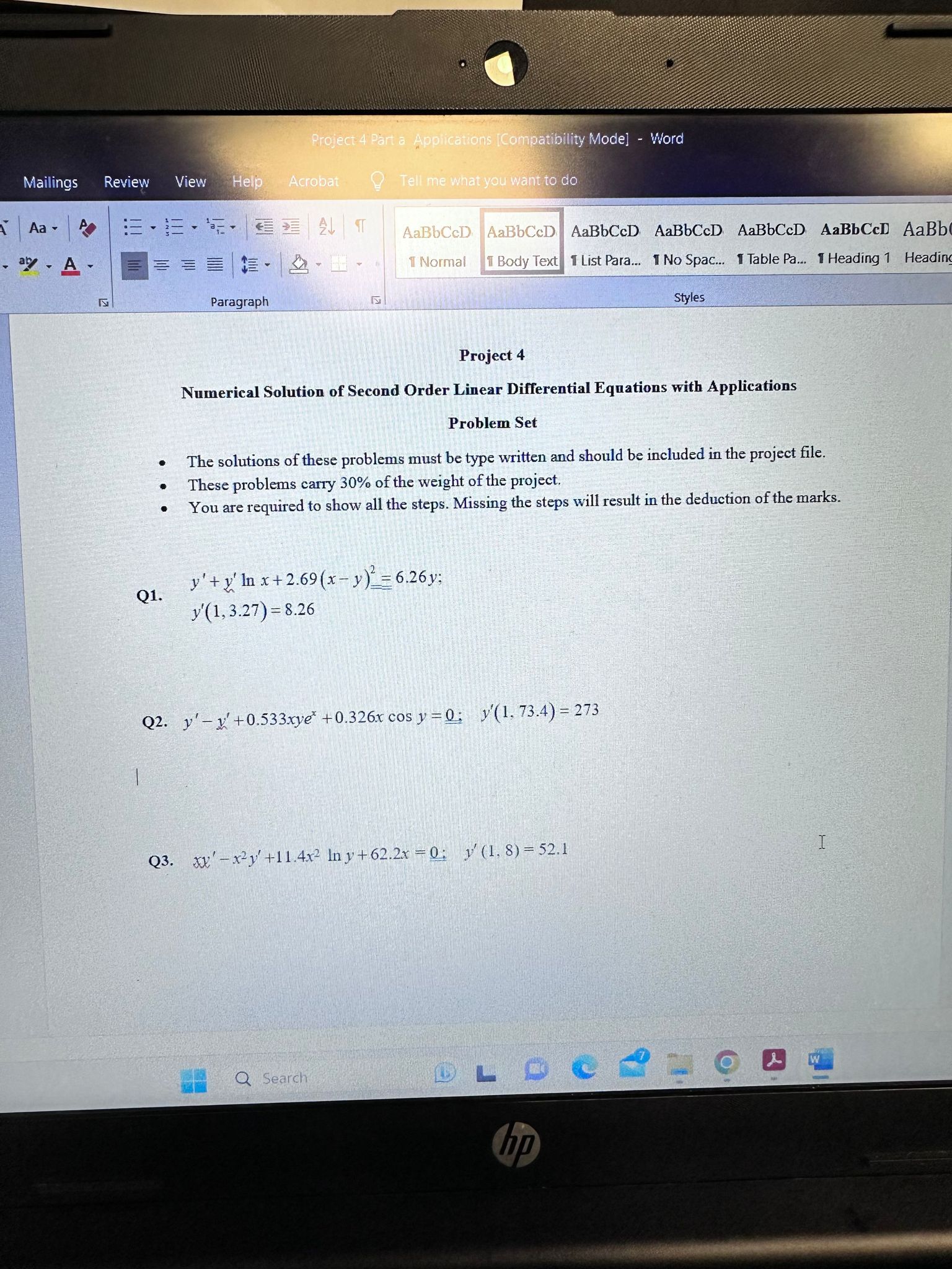 Solved I need Solution of all 3 of question. with proper | Chegg.com