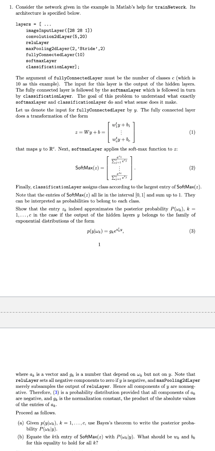 1. Consider the network given in the example in | Chegg.com