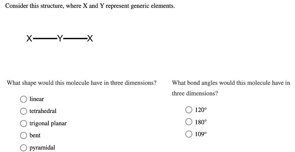 Solved Consider this structure, where X and Y represent | Chegg.com