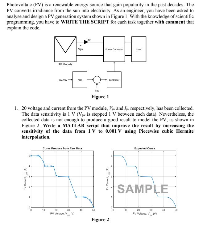Solved Photovoltaic (PV) is a renewable energy source that | Chegg.com