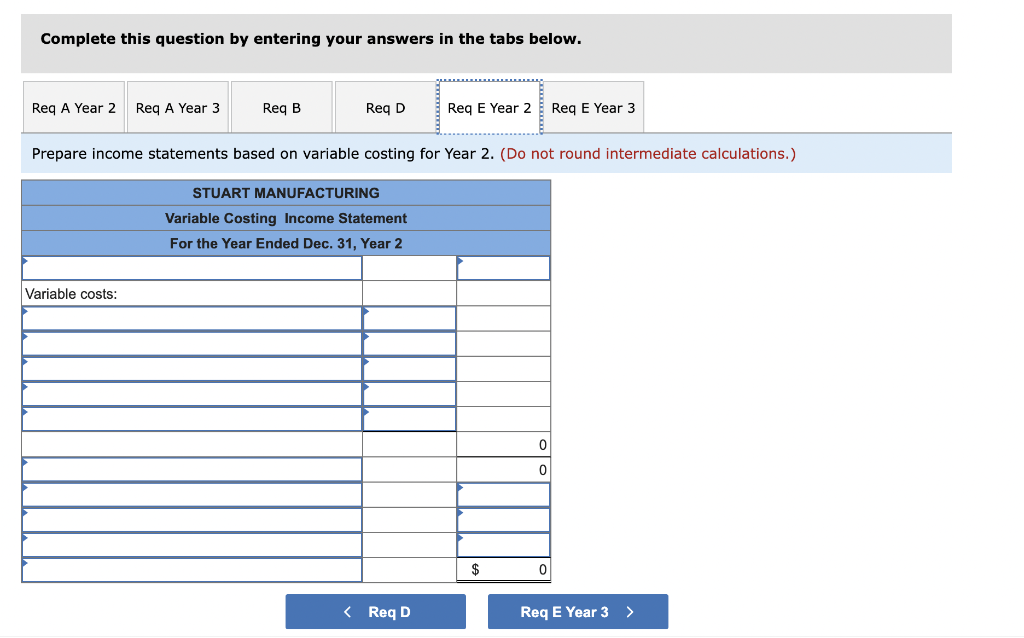 Solved Problem 11-25A (Algo) Absorption and variable costing | Chegg.com