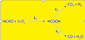 The formic acid formed when formaldehyde is oxidized. | Chegg.com